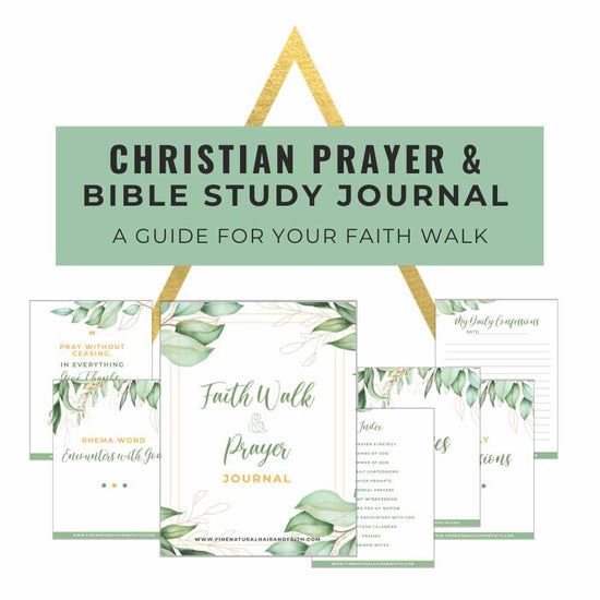 Christian Prayer & Bible Study Journal – The Faithful Living Shop